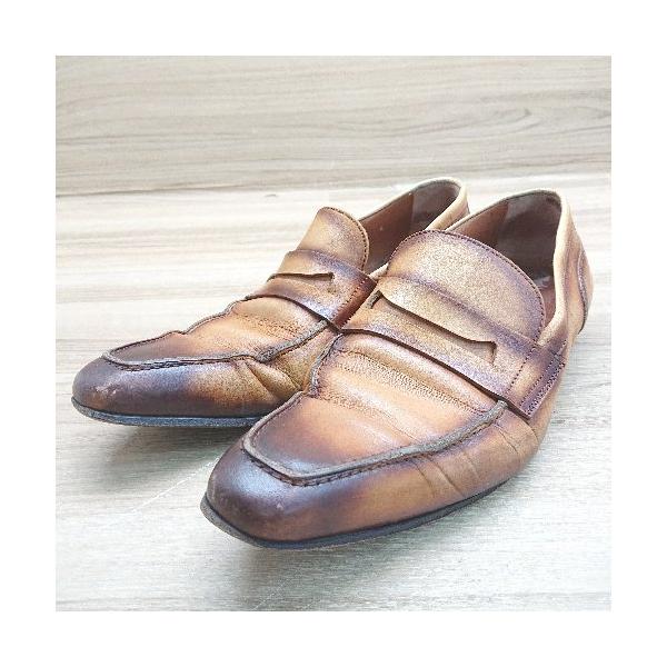 管理番号： 140122000246820240409ベースS/O付属品： 無<br>レザ−特有のキズ、シワ、色落ち。かかとソール部分減り。右アウトソール減り。素材： レザ−系/ラバー系ソール色： キャメル系サイズ： サイズ6梱...