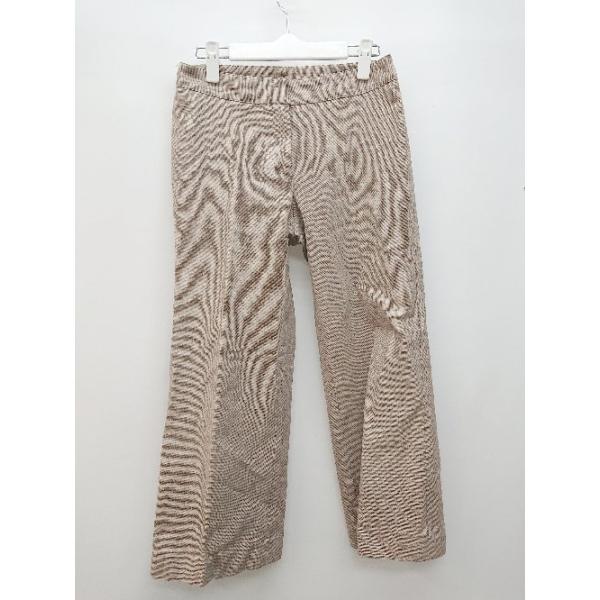 管理番号： 140208001726520240607ベースW/18菅付属品： 無<br>左股下や右裾にシミあり。素材： 画像参照色： ベージュ系サイズ： サイズ38梱包サイズ： 通常付属品： 無<br>左股下や右裾...