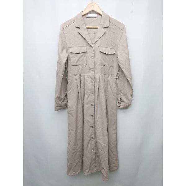 管理番号： 140227001049620240425ベースW37/辻付属品： ウエストリボン素材： 画像参照色： グレージュ系サイズ： サイズF梱包サイズ： 通常付属品： ウエストリボン採寸サイズ： 通常