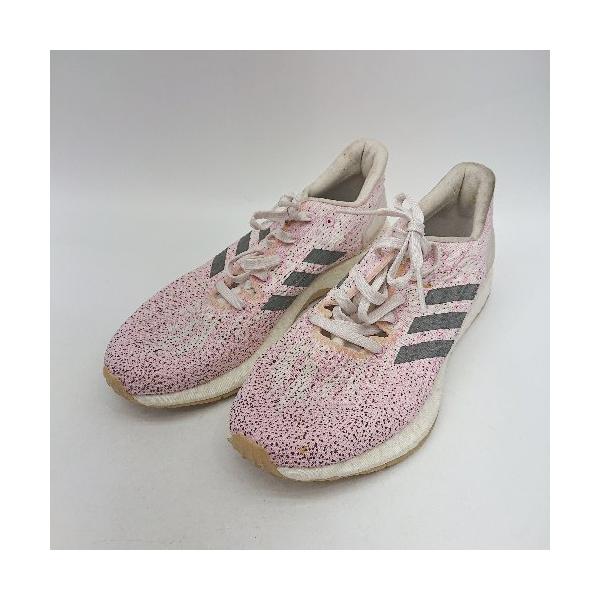 管理番号： 140424001076520240522ベースS/N付属品： 無<br>部分的に汚れあり素材： 布系/ラバー系ソール色： ピンク系サイズ： サイズ22.5梱包サイズ： 通常付属品： 無<br>部分的に汚...