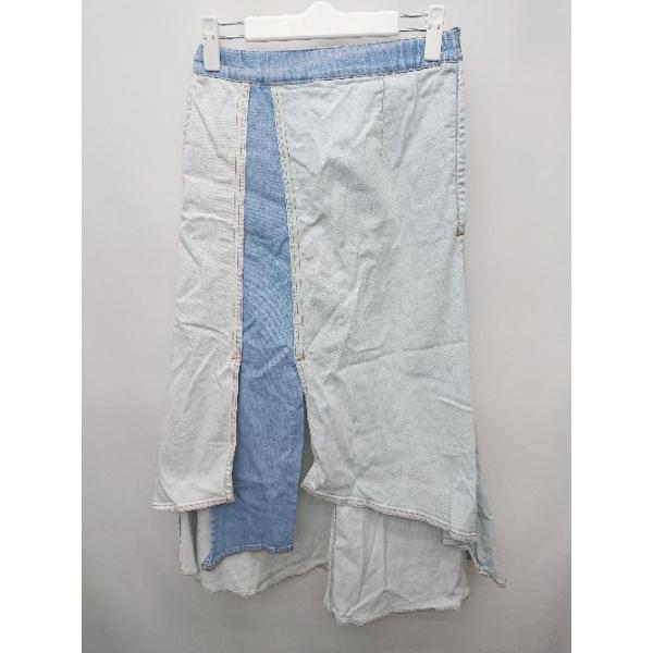 管理番号： 140611002629620240624ベースW/友付属品： 無<br>前後の長さが異なる商品です（採寸は後ろを測っております）。素材： 画像参照色： ライトブルーサイズ： サイズ38梱包サイズ： 通常付属品： 無...