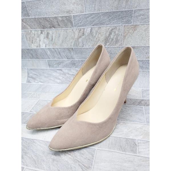 管理番号： 140611002698220240624ベースS/友付属品： 無<br>アウトソールに使用感あり。素材： スエード系/ラバーソール色： ベージュ系サイズ： サイズ38梱包サイズ： 通常付属品： 無<br&gt...