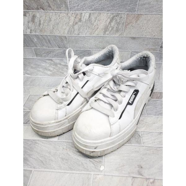 管理番号： 140618004408420240708ベースS66/増付属品： 無<br>全体的に擦れや汚れあり。<br>かかと内側に破れあり。<br>かかとのアウトソールに擦り減りあり。素材： レザー系...