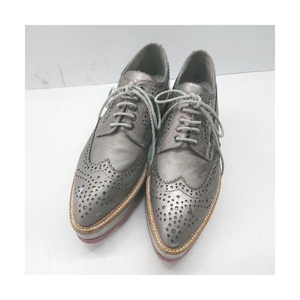 管理番号： 140618008531520240723ベースS/OM付属品： 無<br>全体的に汚れあり素材： レザー系/ラバー系ソール色： カーキサイズ： サイズ38梱包サイズ： 通常付属品： 無<br>全体的に汚...