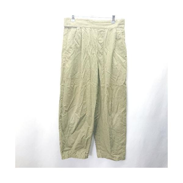 管理番号： 140702005067820240723ベースW/S付属品： 無<br>裾に汚れあり素材： 画像参照色： カーキ系サイズ： サイズ2梱包サイズ： 通常付属品： 無<br>裾に汚れあり採寸サイズ： 通常