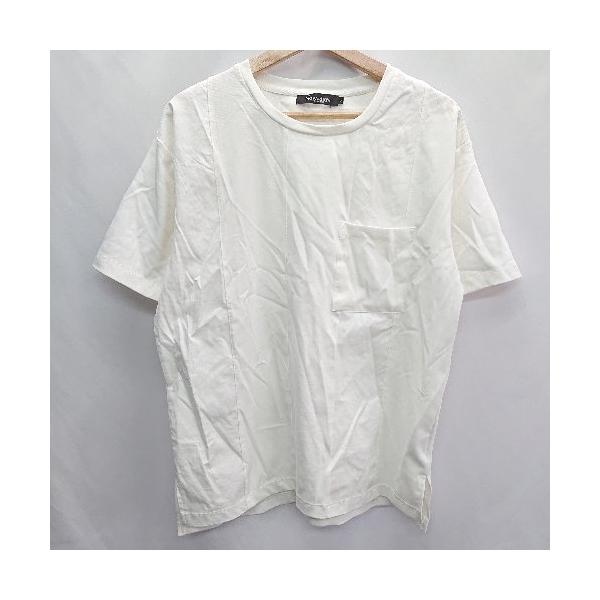 管理番号： 140702006281720240724ベースW/OM付属品： 無<br>左肩付近、正面に汚れあり素材： 画像参照色： ホワイトサイズ： サイズ2梱包サイズ： 通常付属品： 無<br>左肩付近、正面に汚...