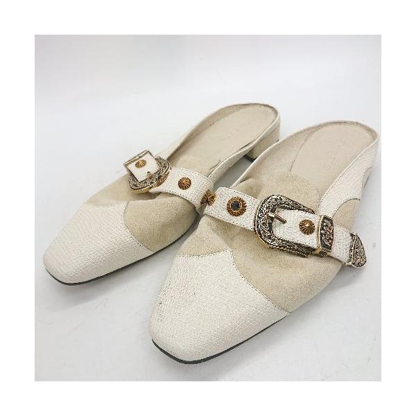 管理番号： 140718004182020240828ベースS/U付属品： 無素材： 革系/ラバー系ソール色： ホワイトサイズ： サイズ38梱包サイズ： 通常付属品： 無採寸サイズ： 通常