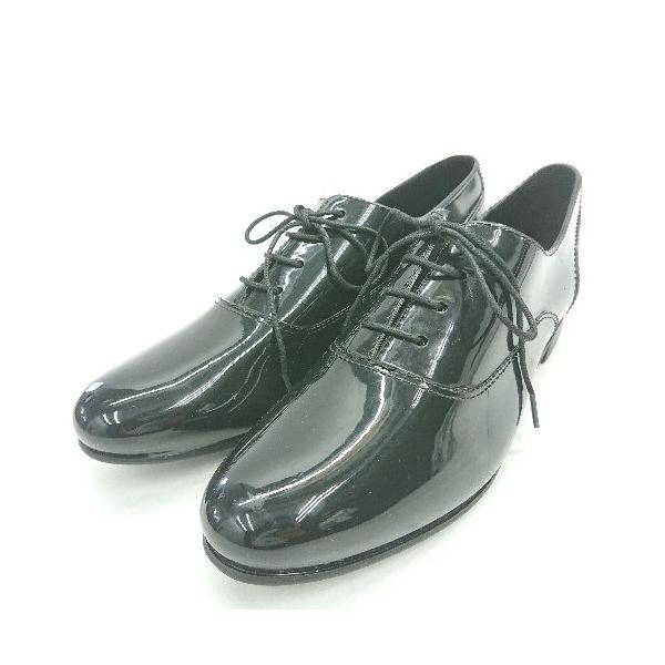 管理番号： 140718004645020240828ベースS/NY付属品： 無<br>表面やソールに汚れあり。素材： エナメル系/ラバー系ソール-色： ブラックサイズ： サイズM梱包サイズ： 通常付属品： 無<br&gt...