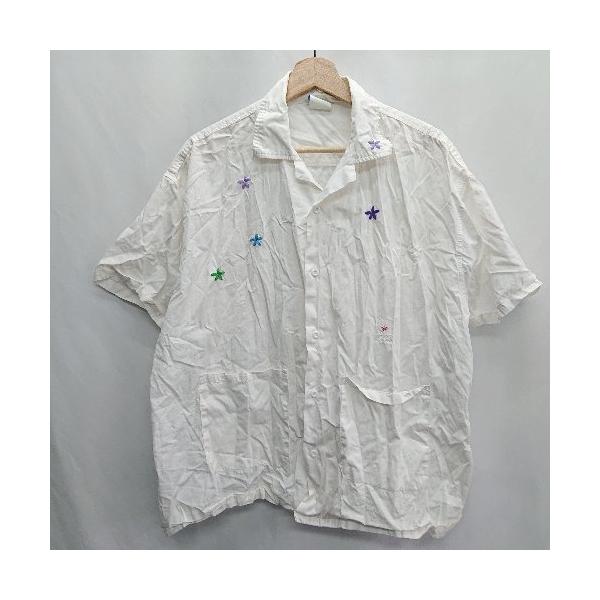 管理番号： 140806000487420240920ベースW/A付属品： 無<br>首元黄ばみあり素材： 画像参照色： ホワイトサイズ： サイズF梱包サイズ： 通常付属品： 無<br>首元黄ばみあり採寸サイズ： 通常