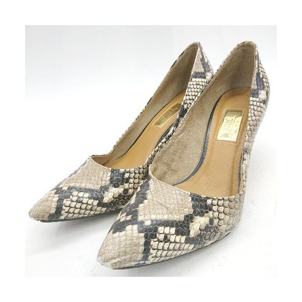 管理番号： 140806005265320240829ベースS/OM付属品： 無<br>底部分に汚れあり、つま先部分に欠けあり素材： レザ−系/ラバー系ソール色： ベージュ系サイズ： サイズ24 1/2梱包サイズ： 通常付属品：...