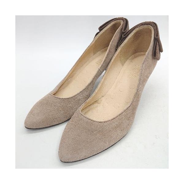 管理番号： 140806005348320240829ベースS/OM付属品： 無<br>内側部分に擦れあり素材： スエード系/ラバー系ソール色： ベージュサイズ： サイズ23 1/2梱包サイズ： 通常付属品： 無<br&g...