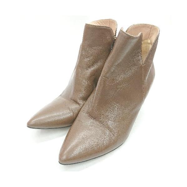 管理番号： 140806005533320240829ベースS/U付属品： 無素材： 革系/ラバー系ソール色： ブラウン系サイズ： サイズ37梱包サイズ： 通常付属品： 無採寸サイズ： 通常