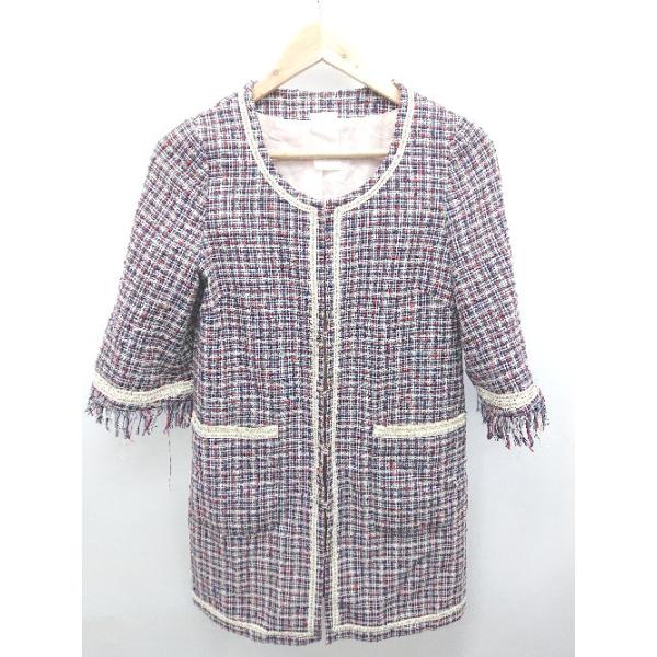 管理番号： 140820002685820240920ベースW43/小付属品： 無<br>首周りに汚れあり。素材： 画像参照色： ネイビー レッド ホワイトサイズ： サイズ02梱包サイズ： 通常付属品： 無<br>首...