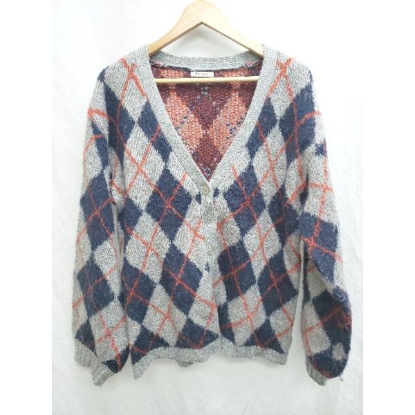 管理番号： 140820003209520240920ベースW131/辻付属品： 無<br>全体的に毛玉あり。素材： 画像参照色： グレー マルチサイズ： サイズF梱包サイズ： 通常付属品： 無<br>全体的に毛玉あ...