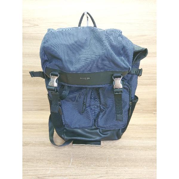 管理番号： 140822002933420241002ベースB/S付属品： 無<br>入れ口の裏地にダメージあり素材： 布系色： ネイビー系サイズ： 0梱包サイズ： 通常付属品： 無<br>入れ口の裏地にダメージあり...