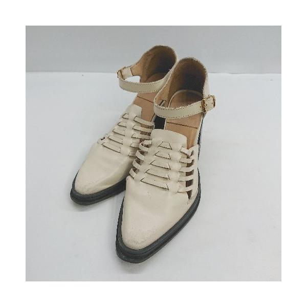 管理番号： 140822002957020240920ベースS/S付属品： 無素材： レザー系/ラバー系ソール色： オフホワイト系サイズ： サイズ37梱包サイズ： 通常付属品： 無採寸サイズ： 通常