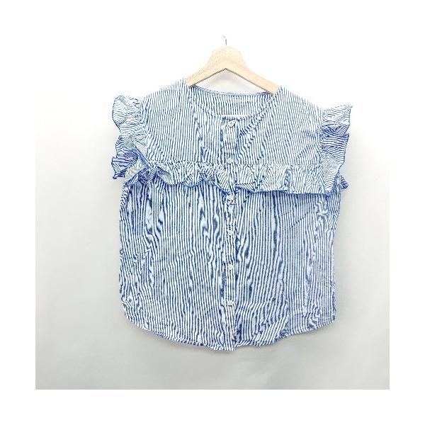 管理番号： 140822003221120240920ベースW/A付属品： 替えボタン1個<br>前面シミ汚れあり。素材： 画像参照色： ブルー ホワイトサイズ： サイズS梱包サイズ： 通常付属品： 替えボタン1個<br&...