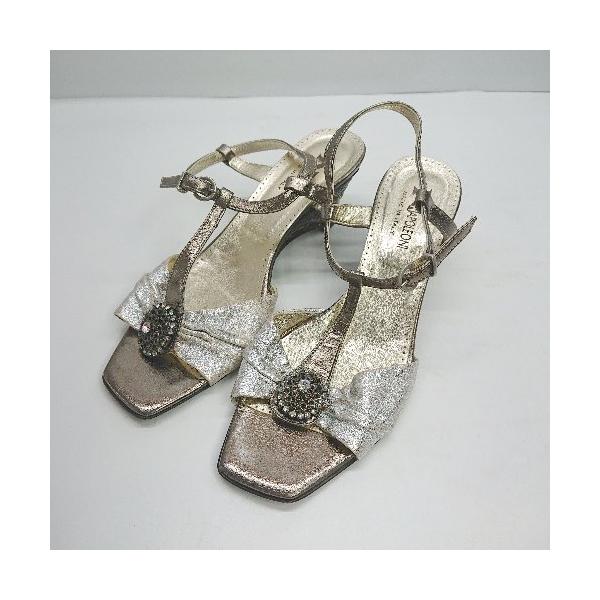 管理番号： 140910002173820241003ベースS/U付属品： 無素材： 革系/ラバー系ソール色： ゴールド系サイズ： サイズ36梱包サイズ： 通常付属品： 無採寸サイズ： 通常