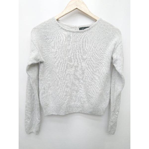 管理番号： 141023001100120241126ベースW61/七付属品： 無<br>毛玉あり。<br>袖口に汚れあり。素材： 画像参照色： グレーサイズ： サイズ38梱包サイズ： 通常付属品： 無<br&...