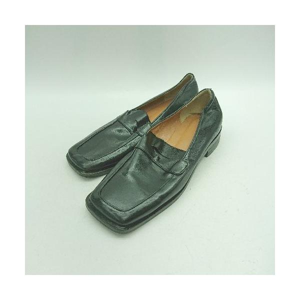 管理番号： 141029002433120241209ベースS/K付属品： 無<br>かかとに若干のすり減りあり素材： レザー系/ラバー系ソール色： ブラックサイズ： サイズ23.5梱包サイズ： 通常付属品： 無<br&g...