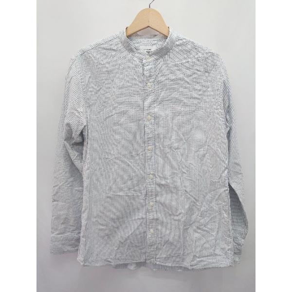 管理番号： 141107001650820250731ベースW4/増付属品： 無<br>首周り、袖口に薄い汚れあり。素材： 画像参照色： ホワイト ライトブルー系サイズ： サイズM梱包サイズ： 通常付属品： 無<br&gt...