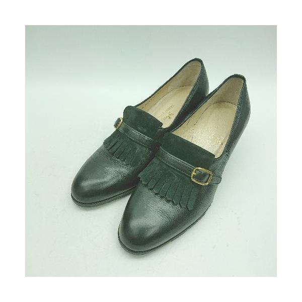 管理番号： 141128000279720241217ベースS/H付属品： 無<br>使用感あり素材： レザー系/ラバー系ソール色： ブラックサイズ： サイズ35梱包サイズ： 通常付属品： 無<br>使用感あり採寸サ...