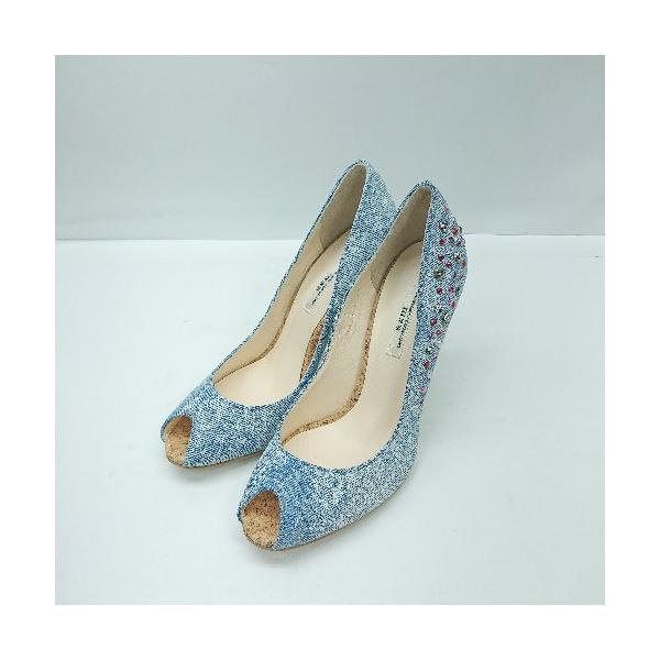 管理番号： 141128003093620250101ベースS/N付属品： 無素材： 布系/ウッド系ソール色： ブルー系サイズ： サイズ23梱包サイズ： 通常付属品： 無採寸サイズ： 通常