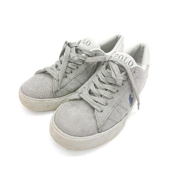 管理番号： 141209003057420250129ベースS/Yス真付属品： 無<br>ソール部分汚れあり素材： スエード系/ラバー系ソール色： グレー ネイビー系サイズ： サイズ23梱包サイズ： 通常付属品： 無<br...