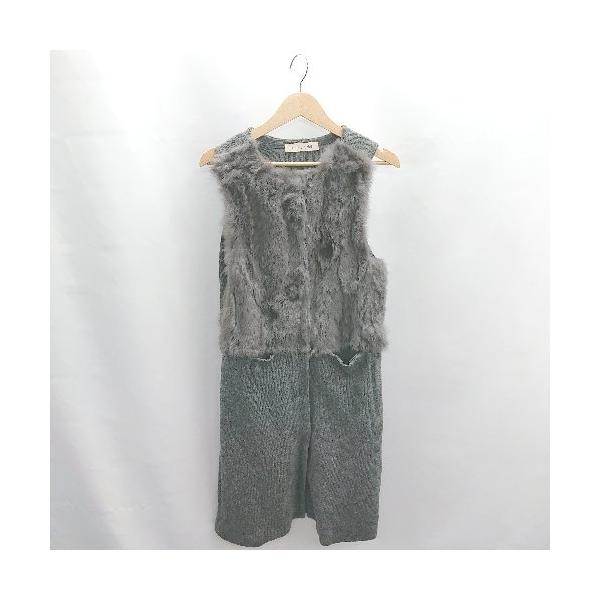 管理番号： 150116002236320250304ベースW/M付属品： 無<br>毛立ちや毛玉あり素材： 画像参照色： グレーサイズ： サイズ38梱包サイズ： 通常付属品： 無<br>毛立ちや毛玉あり採寸サイズ： 通常