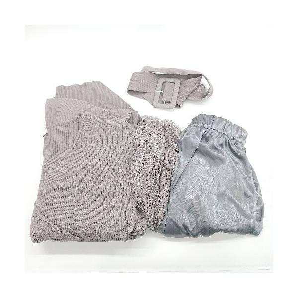 管理番号： 150306000589720250513ベースW/A付属品： ペチコート付属、腰ベルト素材： 画像参照色： グレージュ系サイズ： サイズF梱包サイズ： 通常付属品： ペチコート付属、腰ベルト採寸サイズ： 通常