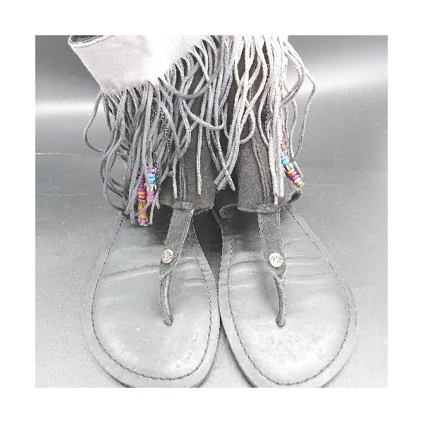 管理番号： 150331000716920250617ベースS/H付属品： 無<br>使用に伴う汚れ、ダメージあり。素材： スウェード系/ラバー系ソール色： ブラックサイズ： サイズ表記なし梱包サイズ： 通常付属品： 無<...