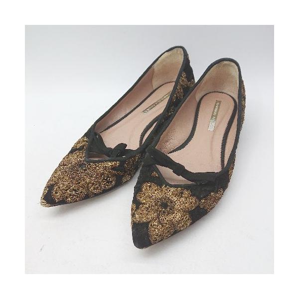 管理番号： 150424001089220250616ベースS/H付属品： 無<br>アウトソールかかと部分にすり減り、汚れあり。素材： 布系/ラバー系ソール色： ブラック サイズ： サイズ37梱包サイズ： 通常付属品： 無&l...