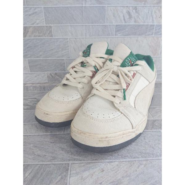 管理番号： 150806000811420250905ベースS/知付属品： 無<br>所々に汚れあり。<br>アウトソールに擦り減りあり。素材： レザー系/ラバーソール色： オフホワイト系サイズ： サイズ25.0cm...