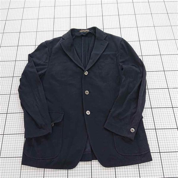 管理番号： 150806001475720251016ベースW増/付属品： 無<br>使用感のある商品です。<br>色褪せ、薄い汚れが所々にあり。素材： 画像参照色： ネイビー系サイズ： サイズ48梱包サイズ： 通常...