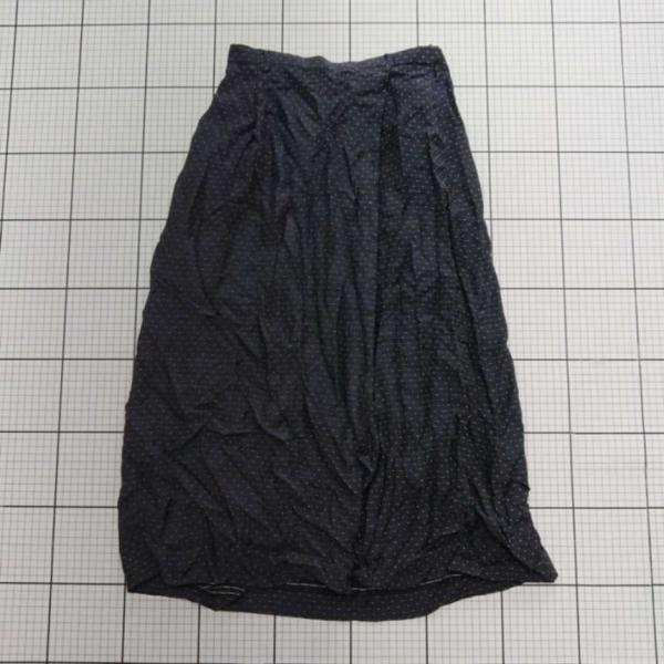 管理番号： 150825004370320251027ベースW/K<br>付属品： 無<br>採寸は1センチ角の格子背景で行っております<br>素材： 画像参照<br>色： ネイビー系<...