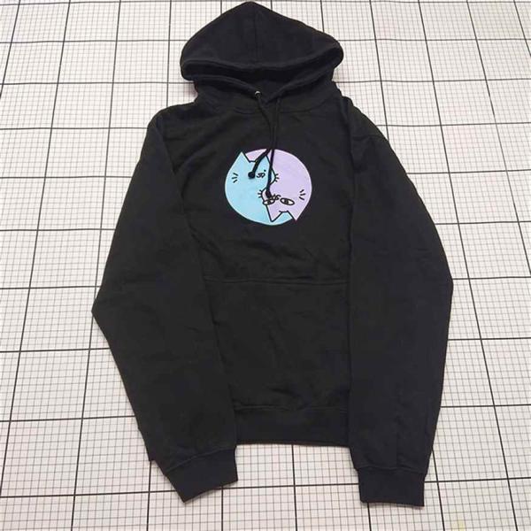 管理番号： 150919000814220260320ベースW/鈴付属品： 無<br>採寸はAIが1cm各の格子背景で行っております。素材： 画像参照色： 【レオパードハンソン leopard hanson】猫プリントパーカー ...