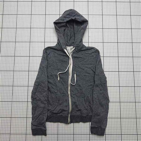 管理番号： 150919000867820251118ベースW/鈴付属品： 無<br>採寸はAIが1cm各の格子背景で行っております。素材： 画像参照色： 【アダムエロペ Adam et Rop?】ジップアップパーカー グレー系...