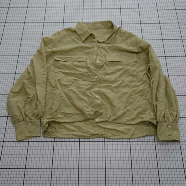 管理番号： 150919003426420251029ベースW/K付属品： 採寸は1センチ各の格子背景で行っております。素材： 画像参照色： グリーン系サイズ： サイズM梱包サイズ： 通常付属品： 採寸は1センチ各の格子背景で行っております...