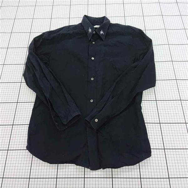 管理番号： 151023000794020251119ベースW/増付属品： 無<br>採寸はAIが1cm各の格子背景で行っております。素材： 画像参照色： サプリングオム Sapling homme 日本製 コットンシャツ 長袖...