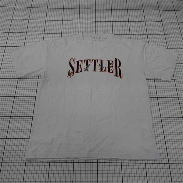 管理番号： 151029001222920251210ベースW/増付属品： 無<br>採寸はAIが1cm各の格子背景で行っております。素材： 画像参照色： タケオキクチ tk.TAKEO KIKUCHI SETTLERロゴプリン...