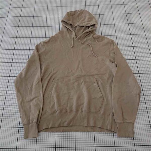 管理番号： 151029001431520251119ベースW/小付属品： 無<br>採寸はAIが1cm各の格子背景で行っております。素材： 画像参照色： チャンピオン Champion C8-S103R ベージュ系パーカー メ...
