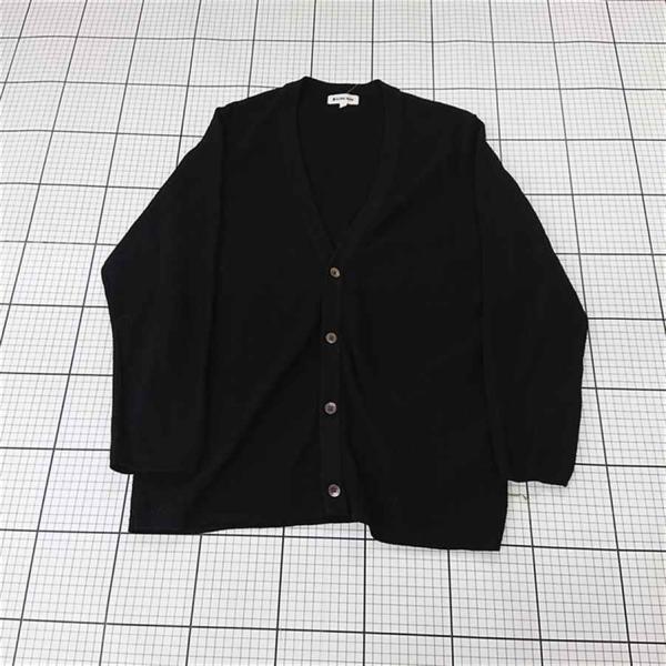 管理番号： 151106003275120251203ベースW/知付属品： 無<br>採寸はAIが1cm各の格子背景で行っております。素材： 画像参照色： グローバルワーク GLOBAL WORK カーディガン ブラック系 Lサ...