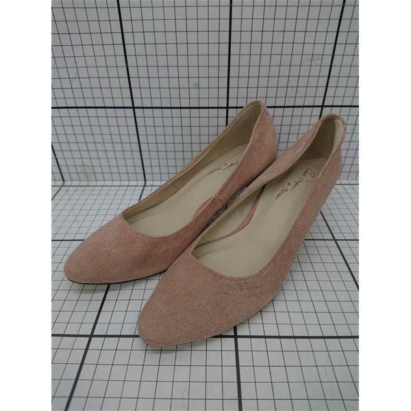 管理番号： 151110000825820260307ベースS/鈴付属品： 無<br>採寸はAIが1cm各の格子背景で行っております。素材： /ソール色： カストバイアネス Cast Vupa by Anes ピンク系スエードパ...