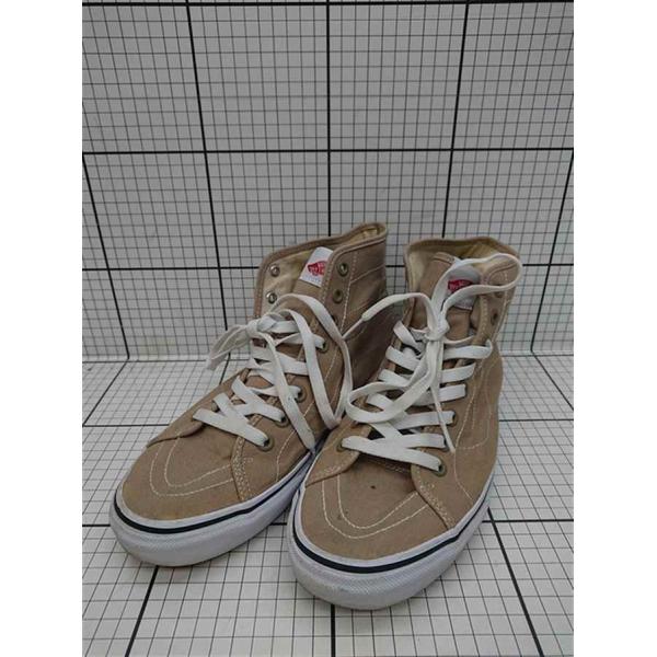管理番号： 151111002984720260307ベースS/鈴付属品： 無<br>採寸はAIが1cm各の格子背景で行っております。素材： /ソール色： バンズ Vans SK8-Hi 38CL DECON ベージュ系 ハイカ...