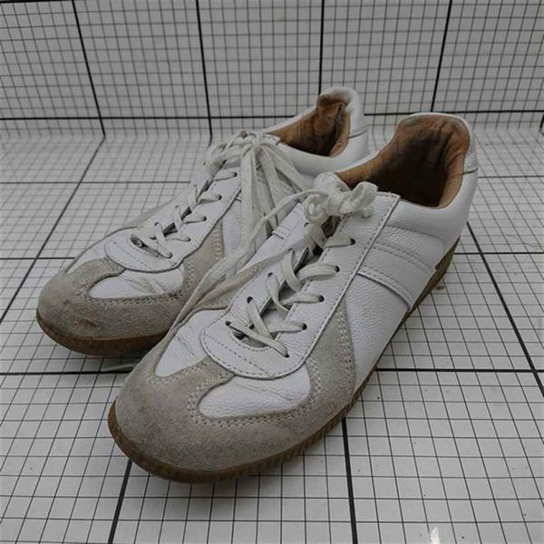 管理番号： 151111003100020260307ベースS/K付属品： 無<br>採寸はAIが1cm各の格子背景で行っております。若干の汚れあり素材： /ソール色： ジャーマントレーナー GERMAN TRAINER 425...