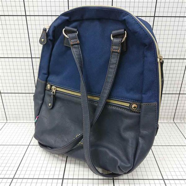 管理番号： 151125000382020260308ベースB/鈴付属品： 採寸は1センチ各の格子背景で行っております。素材： キャンバス生地色： ネイビー系サイズ： 0梱包サイズ： 通常付属品： 採寸は1センチ各の格子背景で行っております...