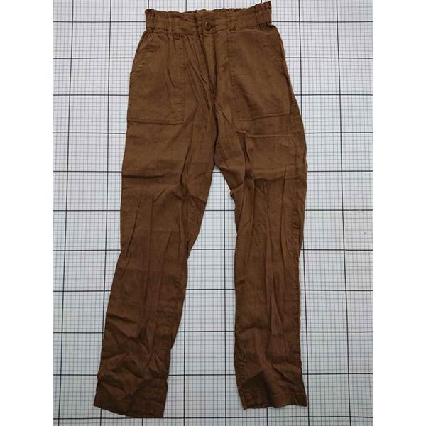 管理番号： 151125000607420260308ベースW/鈴付属品： 無<br>採寸はAIが1cm各の格子背景で行っております。素材： 画像参照色： アーチバイアールエヌエー URCH RNA R-3725 麻混テーパード...