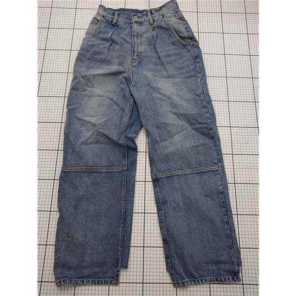 管理番号： 151201000076920260308ベースW/K付属品： 無<br>採寸はAIが1cm各の格子背景で行っております。素材： 画像参照色： イエン YENN Y222-31010-7QU デニムパンツ 36サイズ...