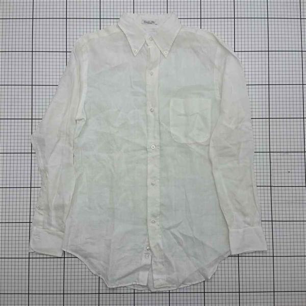 管理番号： 151202000497920260308ベースB/K付属品： 無<br>採寸はAIが1cm各の格子背景で行っております。素材： 画像参照色： タイムアフタータイム time after time リネンシャツ B-...