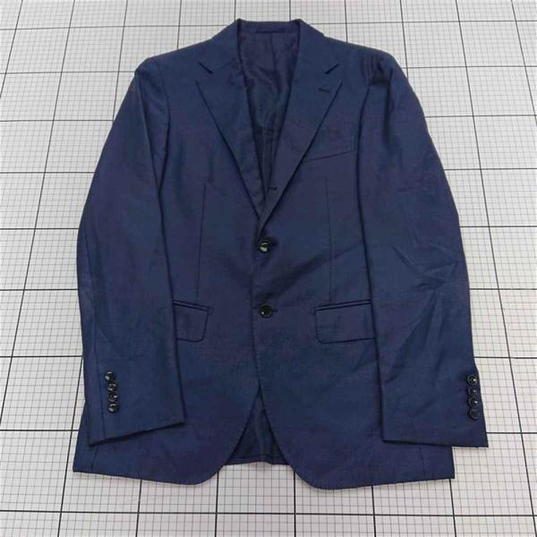 管理番号： 151202000988220260308ベースB/K付属品： 無<br>採寸はAIが1cm各の格子背景で行っております。素材： 画像参照色： エディフィス EDIFICE Le plus d'edi ウールジャケッ...